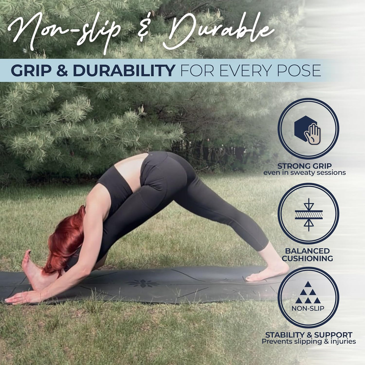 Best 5mm Yoga Mat with Superior Grip and Comfort | Gayo